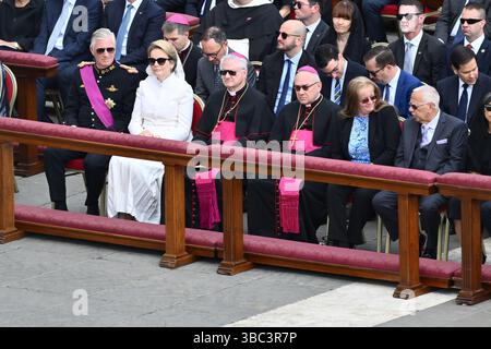Vatikanstadt, Italien. Mai 2025. Papst Leo XIV. Heilige Messe zum ...