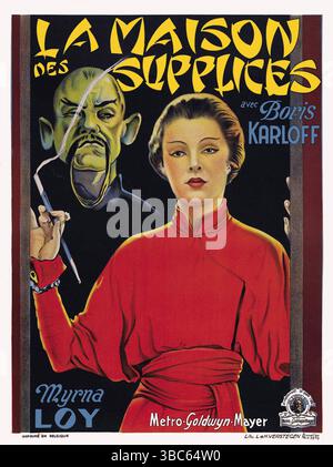 DIE Maske des FU MANCHU, Myrna Loy, 1932 Stockfotografie - Alamy