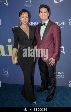 Rachel Tan und Dan Mark bei der Premiere des Tubi Films Worth the Wait ...