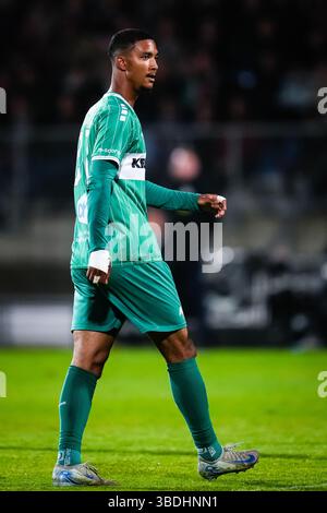 Tilburg - Jayson Ezeb vom FC Dordrecht in der zweiten Runde der Keuken ...
