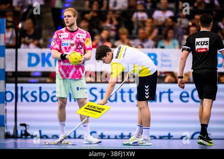 Stuttgart, Deutschland. Juni 2025. Handball: 1. Bundesliga, Männer ...