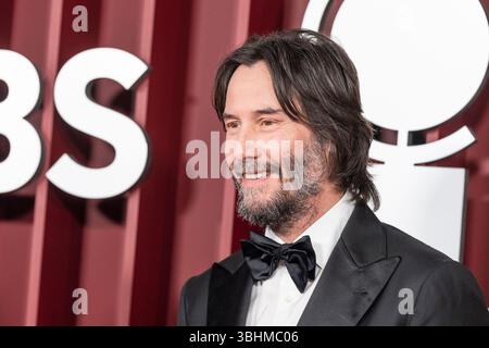Keanu Reeves nimmt am 8. Juni 2025 an den 78. Jährlichen Tony Awards in ...
