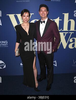 Die Produzenten Dan Mark, Rachel Tan, George Lee, Vincent Xie und ...