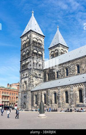 Die Kathedrale von Lund (Lunds Domkyrka) ist eine historische Kirche in ...