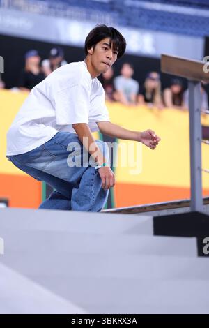 Kairi Netsuke (JPN), 22. JUNI 2025 - Skateboarding: X Games Osaka 2025 ...