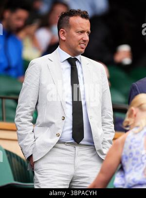 Alex Kay-Jelski, Direktor von BBC Sport mit Andrew Kay-Jelski in der ...