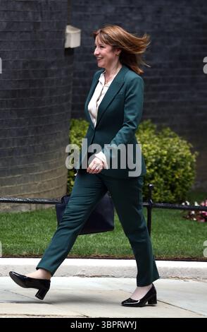 London, Großbritannien. Juli 2025. Vor der Downing Street Nr. 10, vor ...