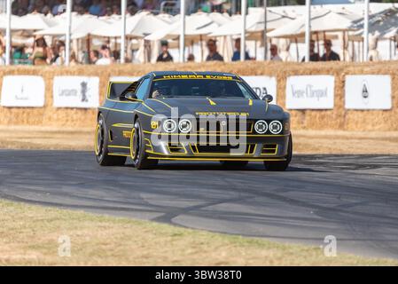 Kimera Evo 38 fährt beim Goodwood Festival of Speed 2025 auf der Bergpiste. Sportwagen von ...