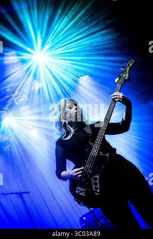 Aarhus, Dänemark. Mai 2018. Die dänische Doom Metal Band Konvent spielt ...