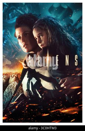 USA. Sigourney Weaver und Carrie Henn in einer Szene aus dem (C ...