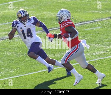 01. Januar 2019 Pasadena CA,..Ohio State Buckeyes Quarterback Dwayne ...