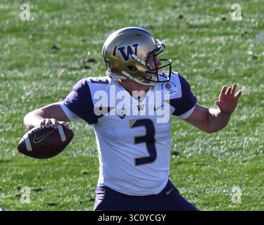 01. Januar 2019 Pasadena CA,..Washington Huskies läuft zurück Sean ...