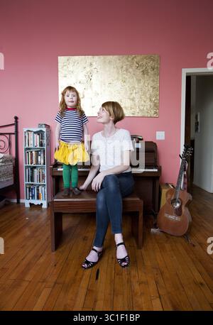 1. April 2015: St. Paul, MN, USA: Sarah Super unterrichtete in St. Paul ...