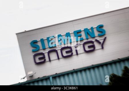 Nürnberg, Deutschland. Juli 2025. Die Schrift und das Logo der ...