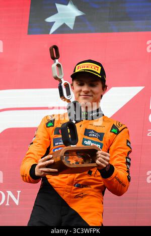 Spa Francorchamps, Belgien. Juli 2025. 04 NORRIS Lando (gbr), McLaren ...