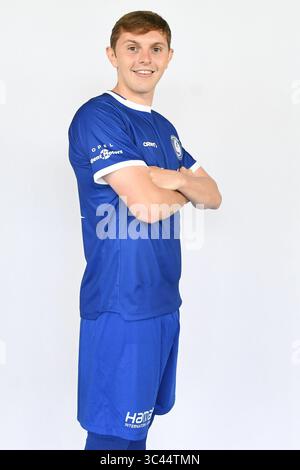 Gent's Max Dean posiert für ein Porträtbild beim Fotoshooting der ...