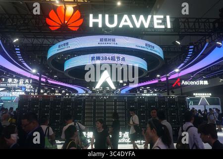 SHANGHAI, CHINA - 28. JULI 2025 - auf der World Artificial Intelligence ...