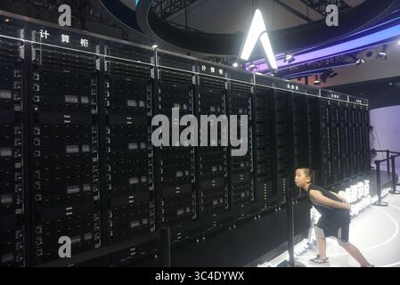 SHANGHAI, CHINA - 28. JULI 2025 - auf der World Artificial Intelligence ...