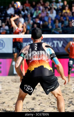 Düsseldorf, Deutschland, CEV EuroBeachVolley 2025 Europameisterschaft ...