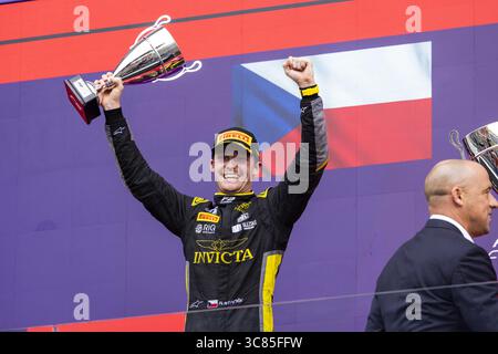 STANEK Roman (cze), Invicta Racing, Dallara F2 2024, FORNAROLI Leonardo ...