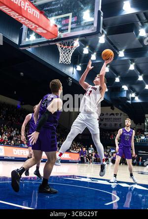 07. Januar 2023 Moraga, CA USA St. Mary's Center Mitchell Saxen (11 ...