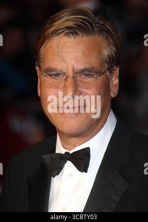 Aaron Sorkin bei der Premiere von Steve Jobs, die im Rahmen des 59. BFI ...