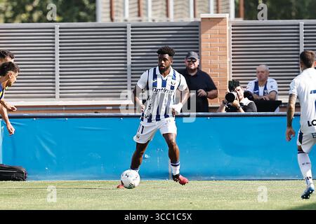 Leganes, Spanien. August 2025. Aaron Escandell (Oviedo) Fußball/Fußball ...