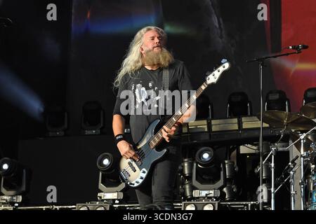UK. August 2025. DERBYSHIRE, ENGLAND - 10. AUGUST: Jake Luhrs von ...