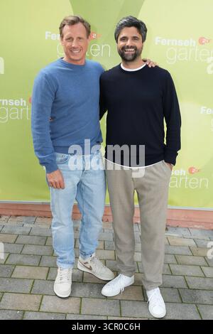 ZDF-Fernsehgarten 2025. Maximilian Grill und Patrick Kalupa im ZDF ...