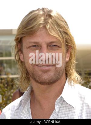 Sean Bean bei einem Fotoanruf für Troy, Filmfestival von Cannes 2004 ...