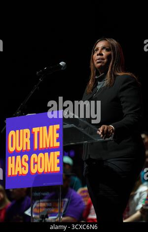 Ny. Oktober 2025. Letitia James, Adriano Espaillat, Nydia Valazquez ...