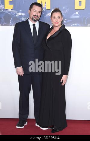 James Vanderbilt und Amber Freeman bei der Premiere des Kinofilms ...