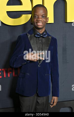 Jeremiah Fennell bei der Premiere des Netflix-Dokumentarfilms als Eddie ...