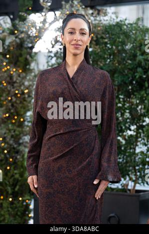 Schauspielerin Oona Chaplin nimmt am 9. Dezember 2025 am Fotogespräch „Avatar: Fire and Ash“ im ...