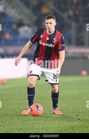 Bologna, Italien. Januar 2026. 21 Fantinelli Matteo Fortitudo Flats ...