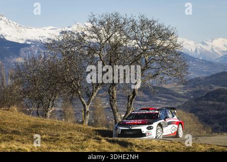 21. Januar 2026; Gap, Frankreich: 20 PADDON Hayden, KENNARD John ...