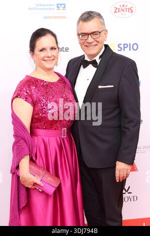 Florian Herrmann mit Ehefrau Renate Herrmann beim 50. Deutsche Filmball ...
