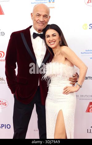 Heiner Lauterbach mit Ehefrau Viktoria Lauterbach beim 50. Deutsche ...