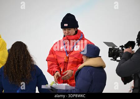 Yuto Totsuka aus Japan während der Olympischen Winterspiele, Milano ...
