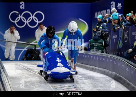ANDREUTTI Giada, GATTI Alessia (ITA), im Zweierbob der Frauen bei den ...