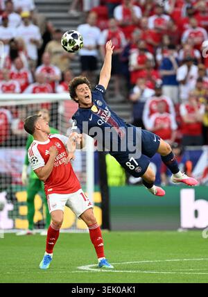 BUDAPEST, UNGARN – MAI 30: Joao Neves (FC Paris Saint-Germain, 87 ...