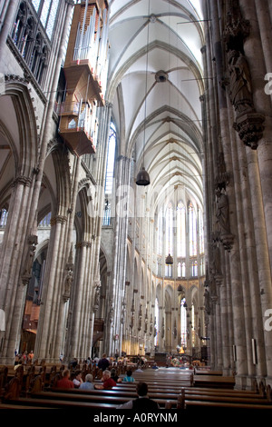 Kölner Dom Innenraum, Köln Stockfoto, Bild: 60880670 - Alamy