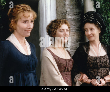 Sinn und Sinnlichkeit 1995 Columbia Film mit von l Emma Thompson, Harriet Walter, Kate Winslet ...