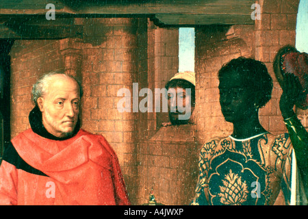 "Die Anbetung der Heiligen Drei Könige', Triptychon von Hans Memling, im Prado Museum erhalten ...