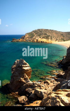 Bounty Beach Meer von Kreta Ost-Kreta-Griechenland Stockfotografie - Alamy