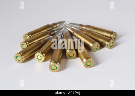 Pistole Munition 7 62 x 51 für G3 und MG3 Stockfotografie - Alamy