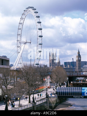 Architekten David Marks und Julia Barfield Designer des London Eye mit ...