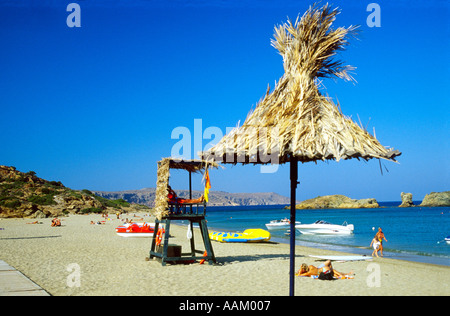 Bounty Beach Meer von Kreta Ost-Kreta-Griechenland Stockfotografie - Alamy