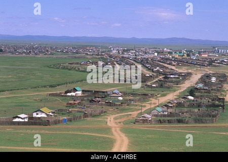 Auch Ulan Bator Ulaanbaatar Antenne Panoramablick vom Zaisan Memorial ...