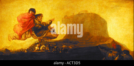 Francisco de Goya y Lucientes - Witches' Sabbat (Der Große He-Goat ...